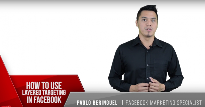 Facebook ads for layered targeting